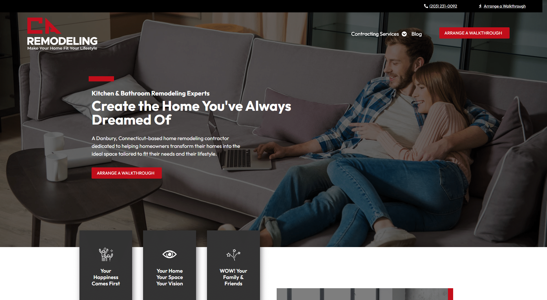 Set Up A Walk-through - CA Carpentry & Remodeling